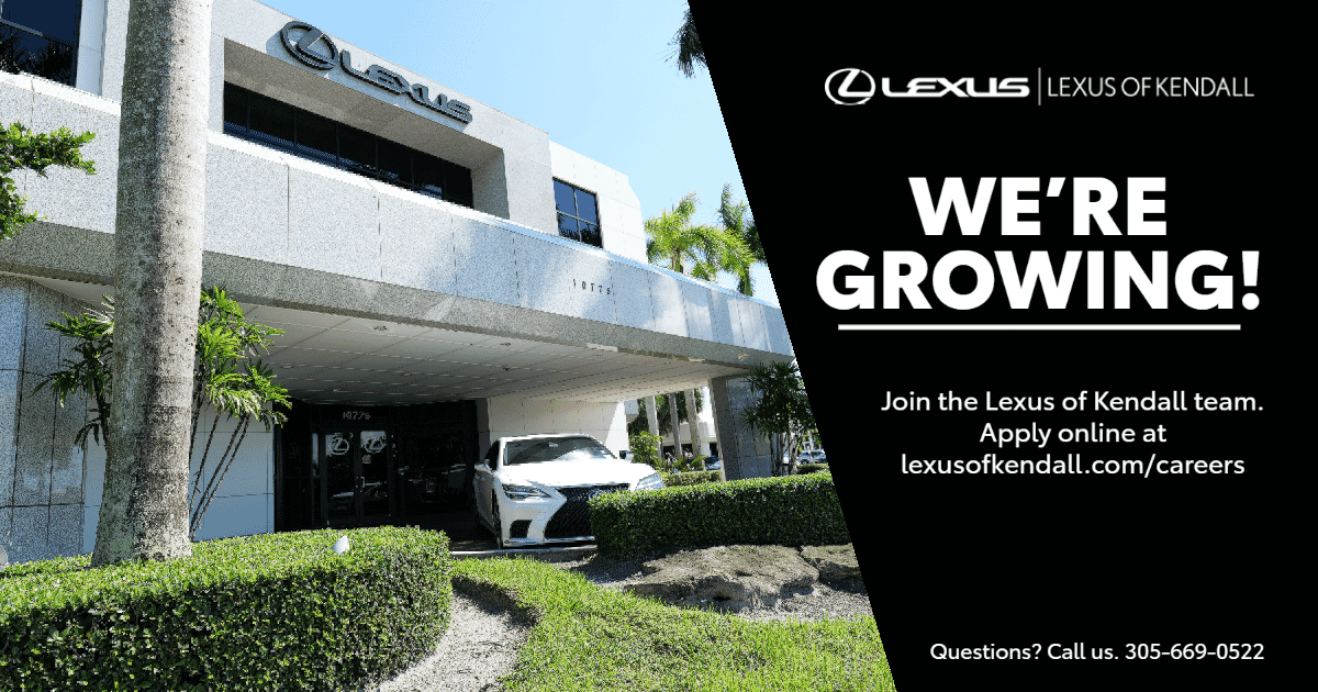 Be a part of the Lexus of Kendall team! | Lexus of Kendall