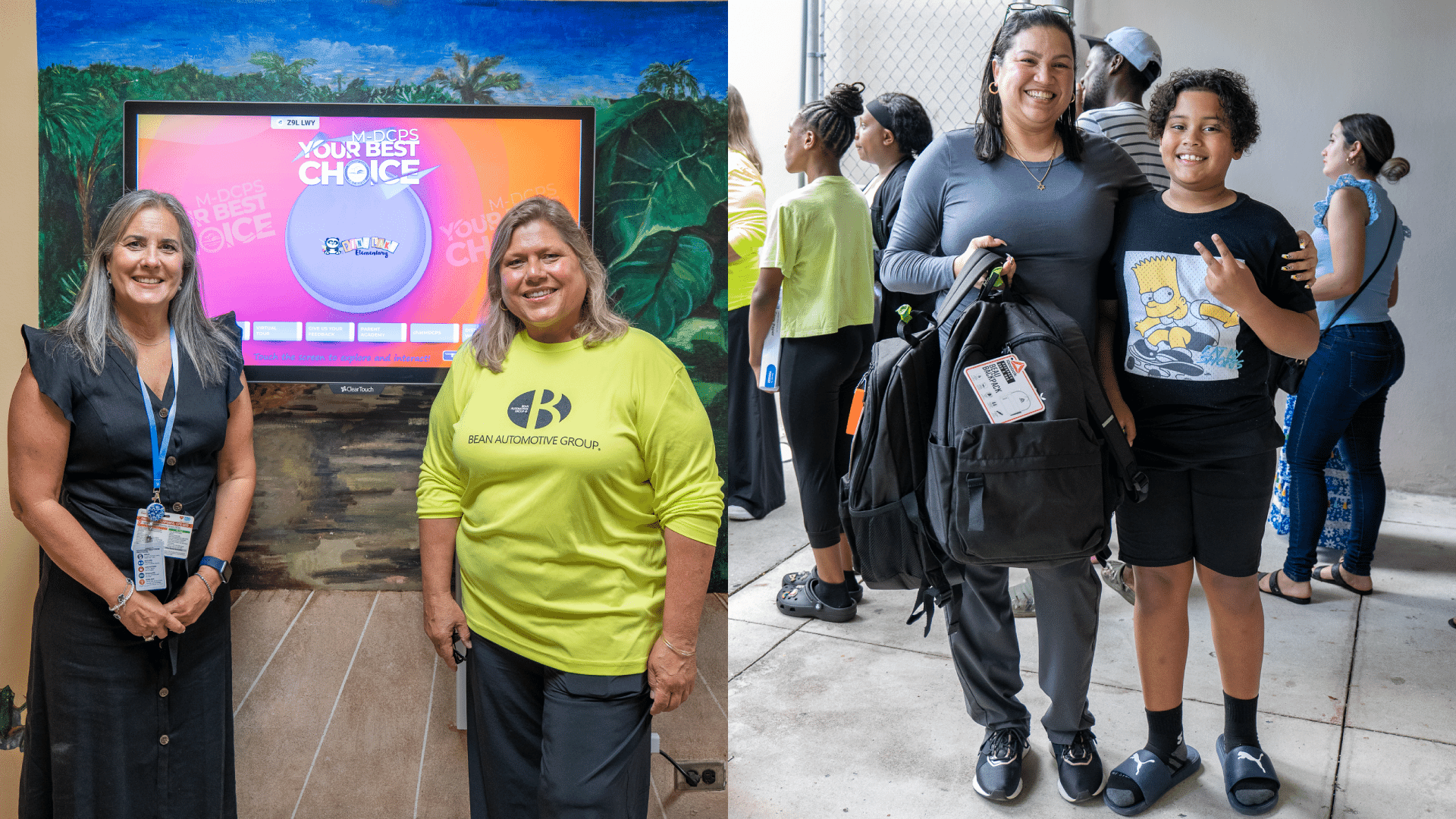 Bean Automotive Group helps students at local elementary school prepare for the new school year ...